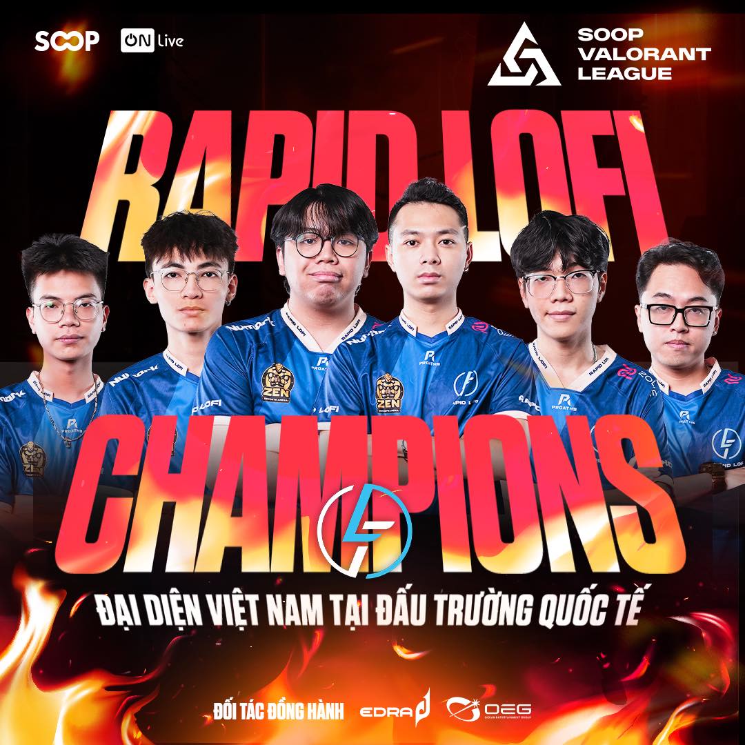 Rapid Lofi đăng quang ngôi vô địch SVL Vietnam Qualifier 2024, sẵn sàng chinh phục đấu trường ...