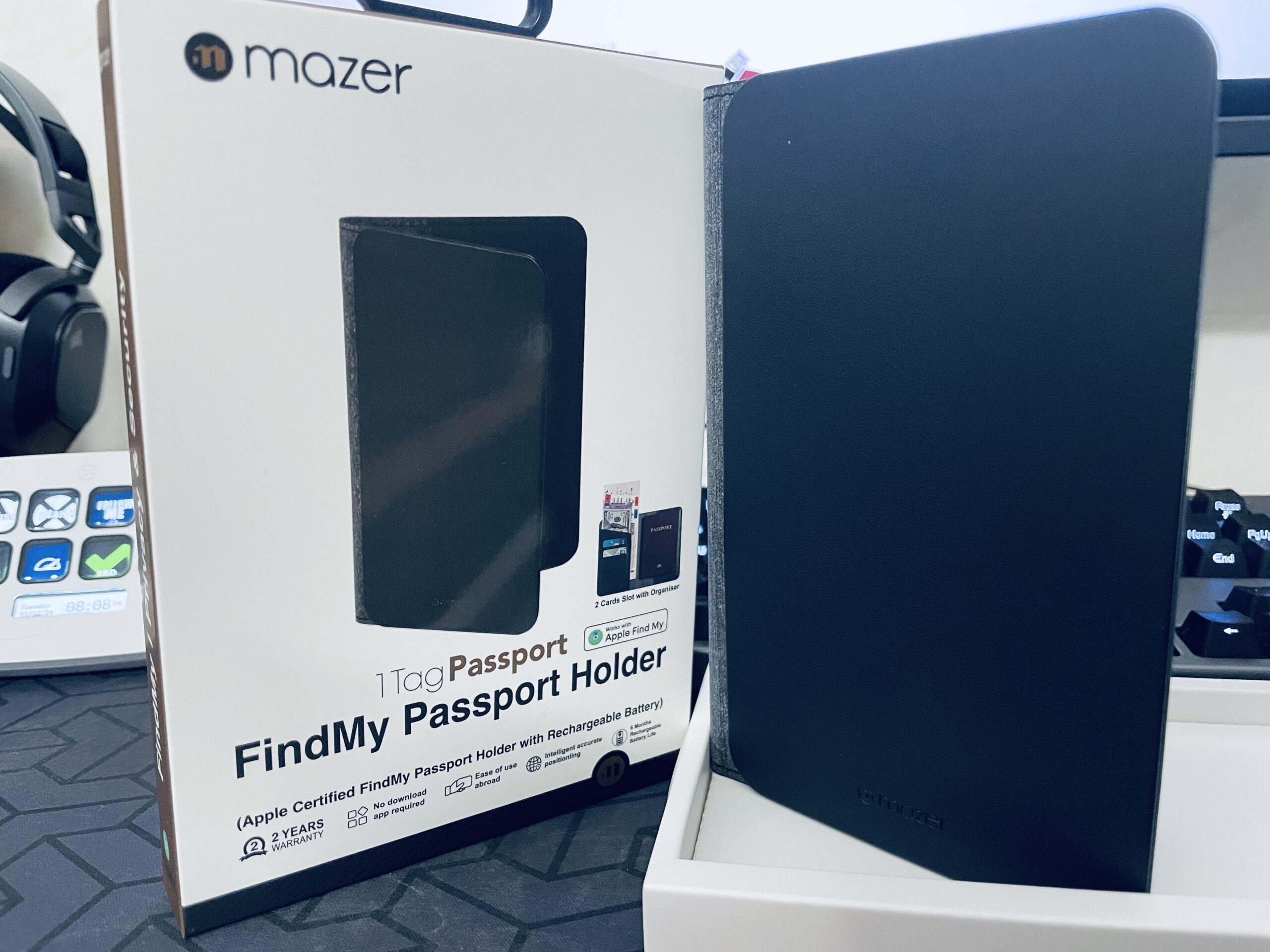 MAZER 1 TAG PASSPORT: BAO DA HỘ CHIẾU THÔNG MINH, BẢO VỆ GIẤY TỜ QUAN ...