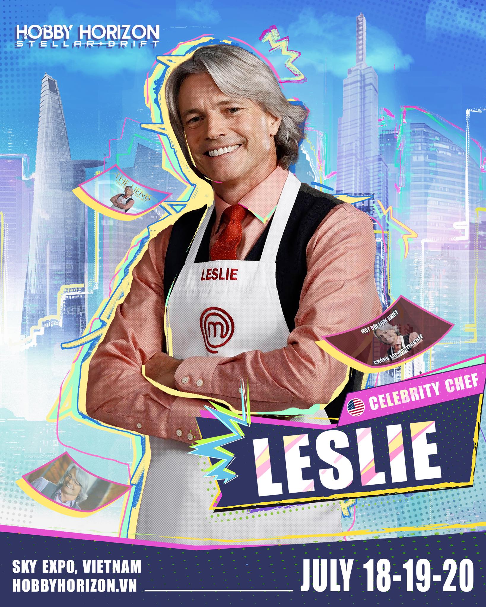 Huyền Thoại MasterChef Mỹ Leslie Gilliams "Đổ Bộ" Việt Nam Tại Hobby ...