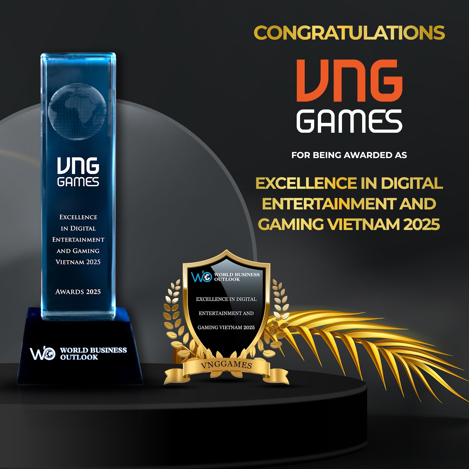 VNGGames được World Business Outlook Awards vinh danh “Thương hiệu Game ...