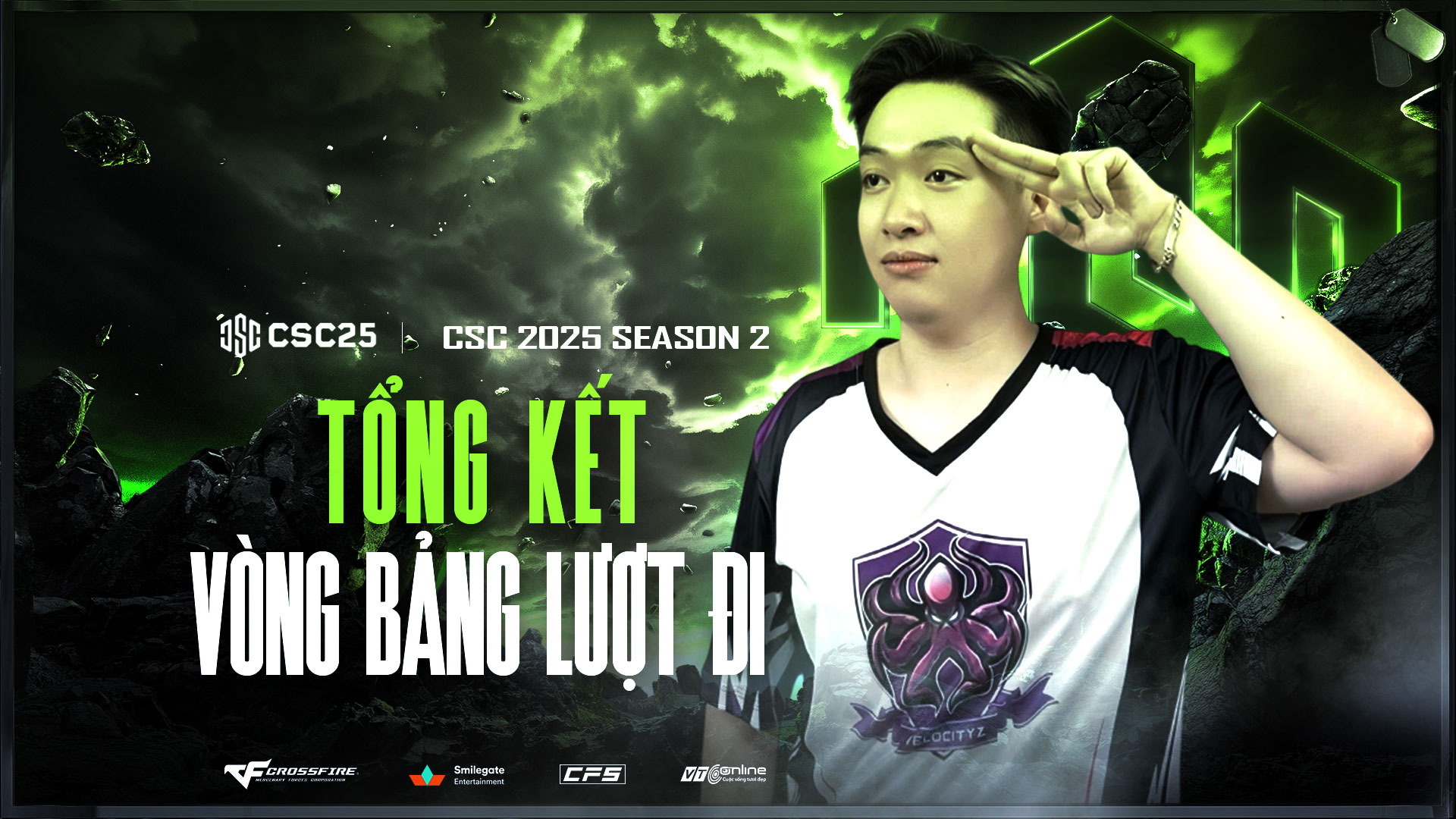 Tổng Kết lượt đi vòng bảng CSC 2025 S2: PG Esports và Very Esport thống trị, Top Gentlemen chia ...