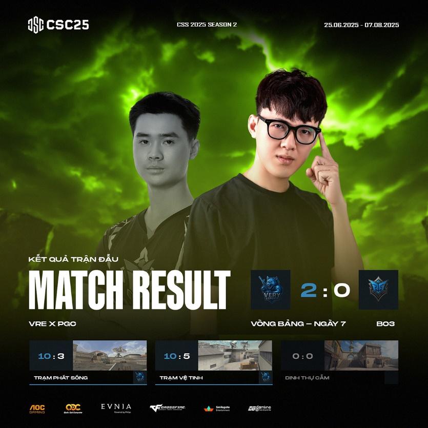 CSC 2025 S2: Lượt về bùng nổ với những bất ngờ và kịch tính - Game2T