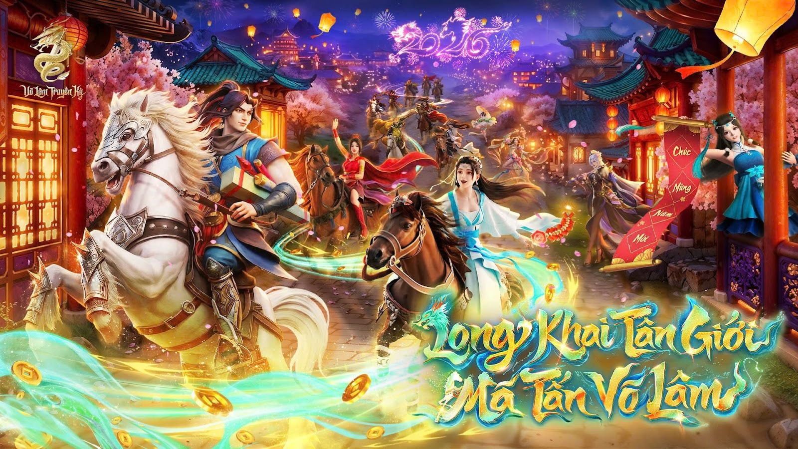 Tết Võ Lâm 2026: Thanh Long vươn mình, cùng Thần Mã dẫn lối kỷ nguyên ...